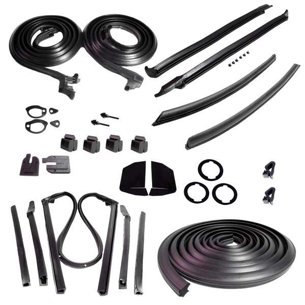 1964 Chevrolet Chevelle Convertible Master Weatherstripping Kit | TNT ...