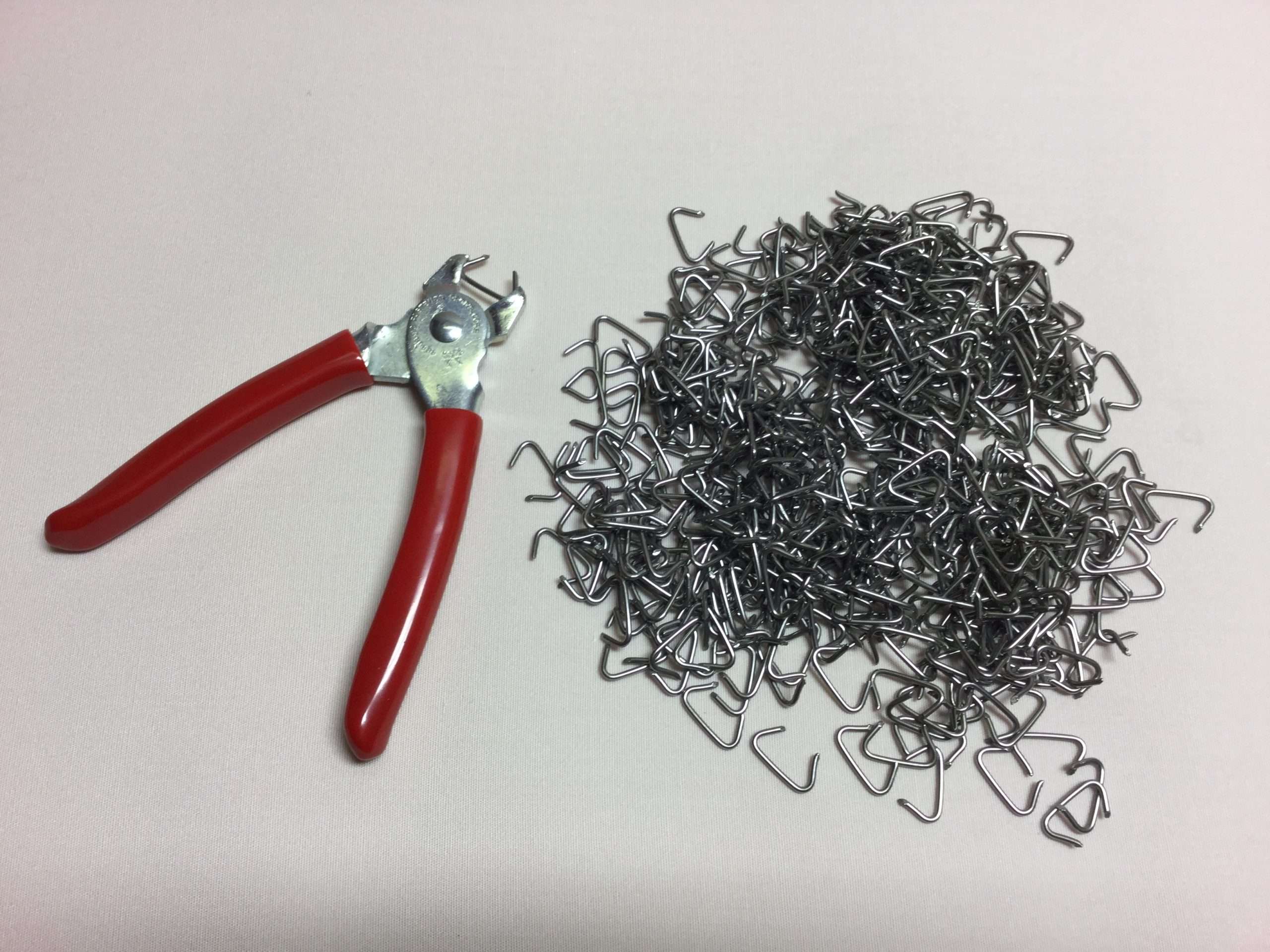 Upholstery Installation Kit - Hog Ring Pliers & 500 ct Hog Rings AUVECO ...