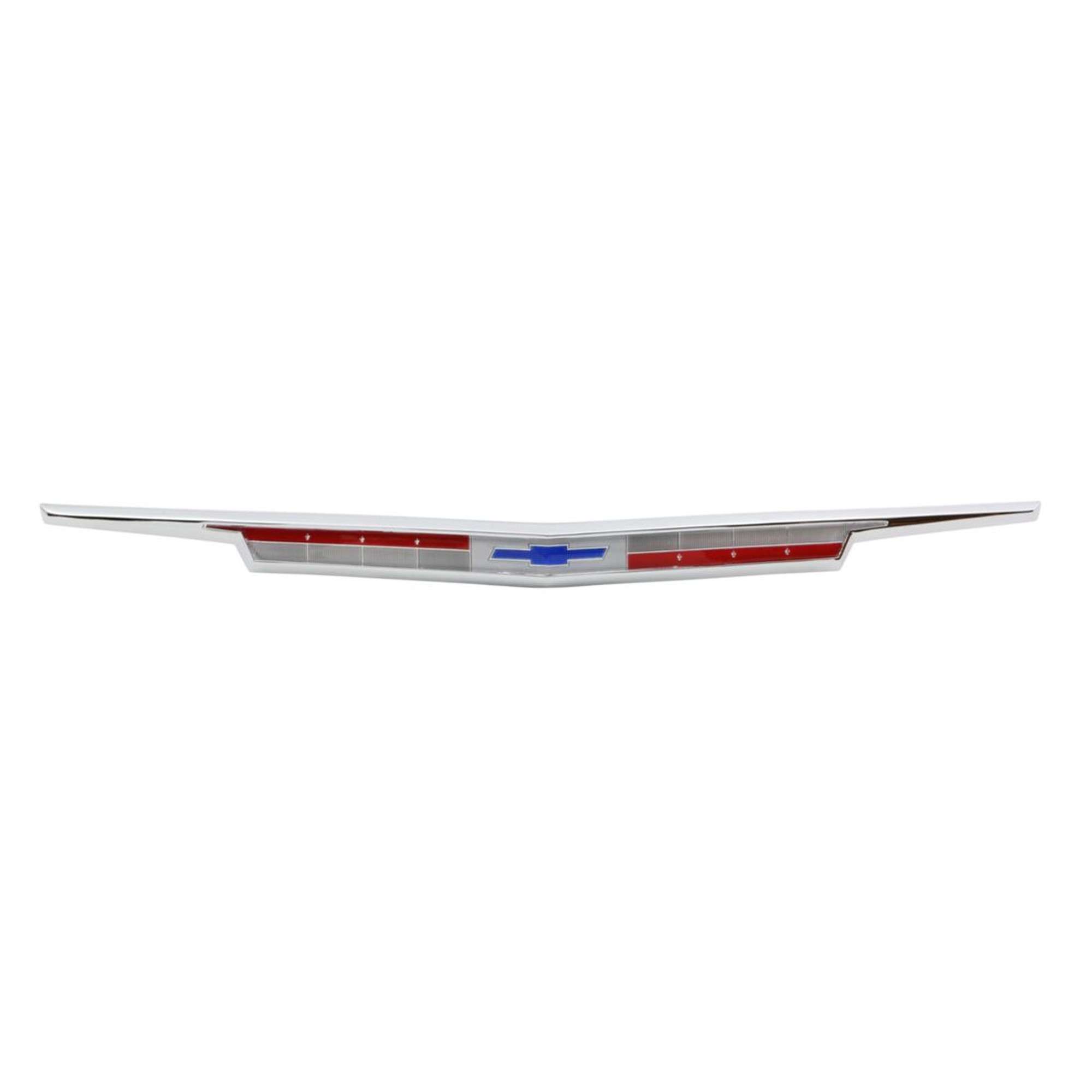 1963 Chevrolet Impala, Bel Air, Biscayne Hood Emblem Assembly | TNT ...
