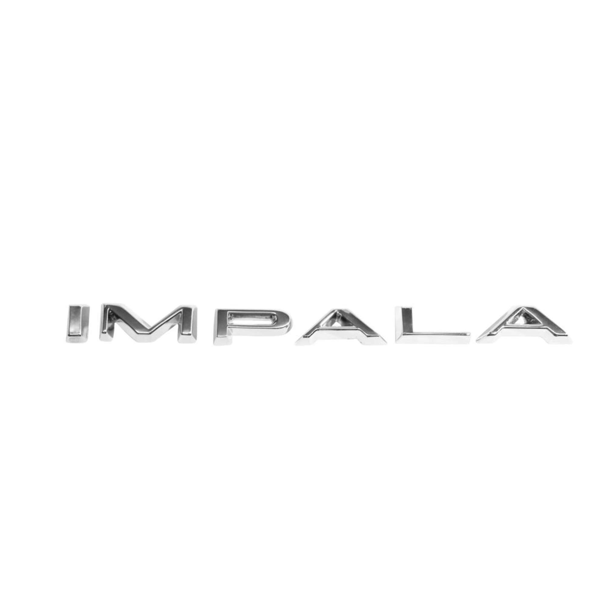 1965-1966 Chevrolet Impala Front Fender Letters Set Each | TNT Auto ...