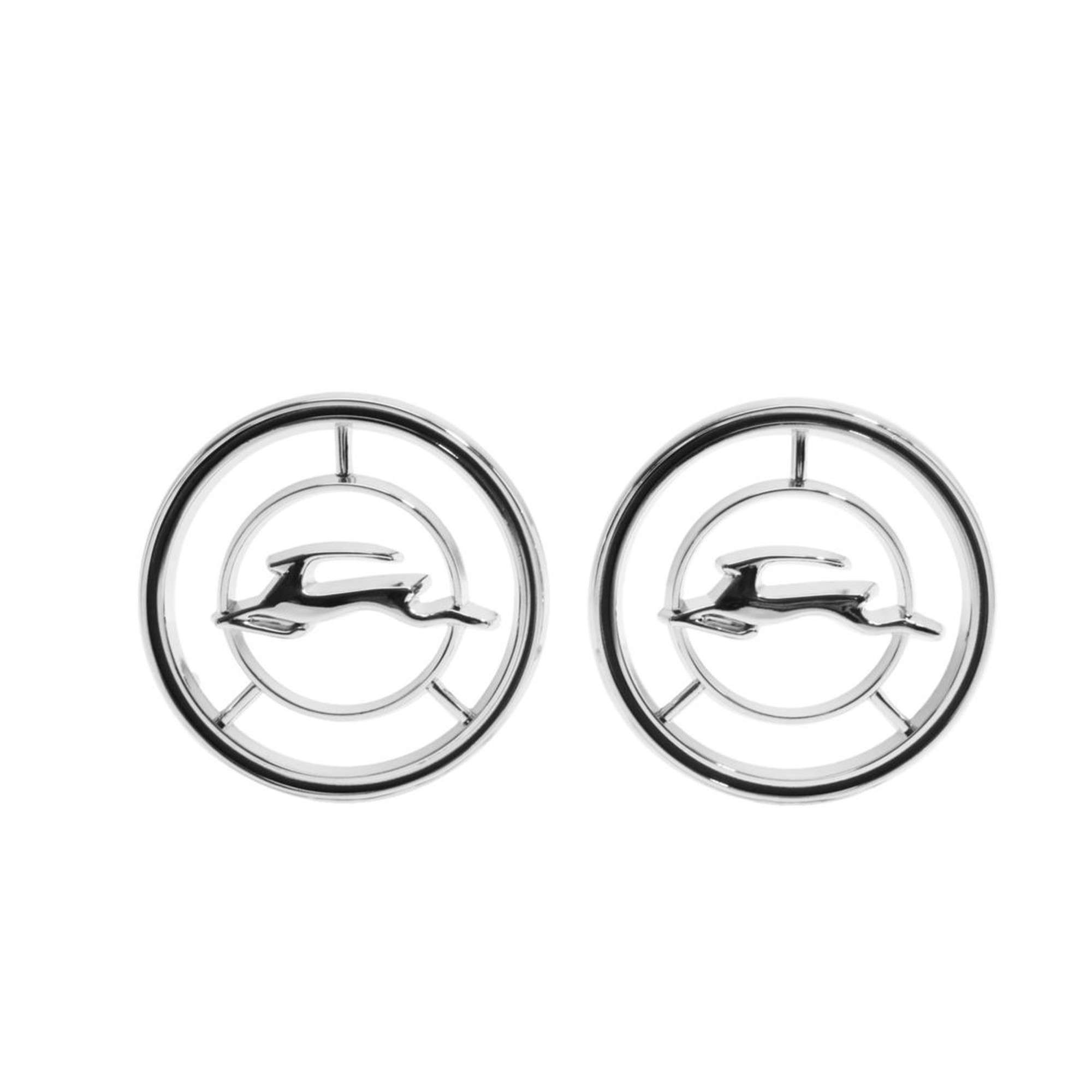 1965-1968 Chevrolet Impala Front Fender Emblems W/ Hardware Pair | TNT ...