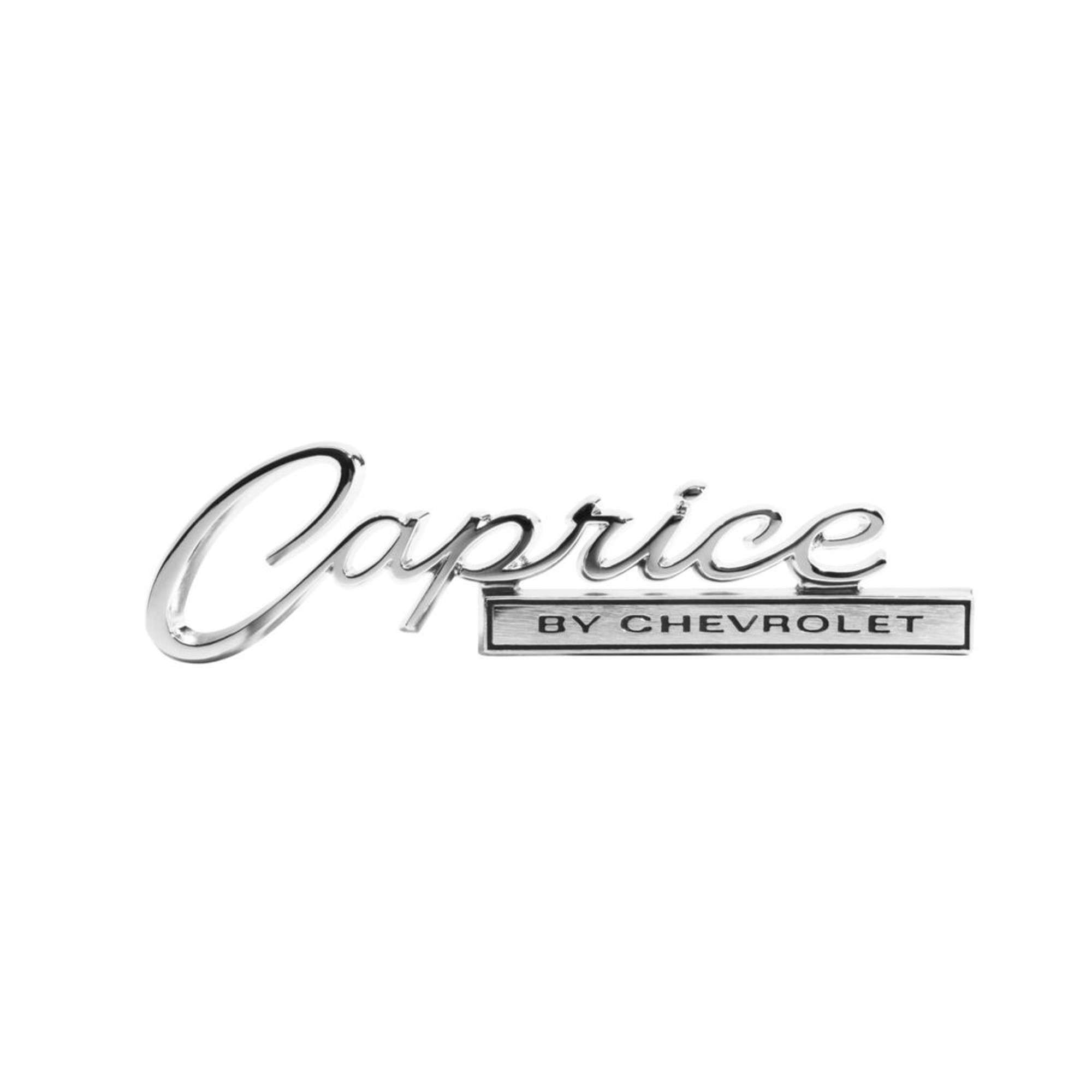 1966 Chevrolet Caprice Trunk Lid Emblem W/ Hardware | TNT Auto Parts LLC