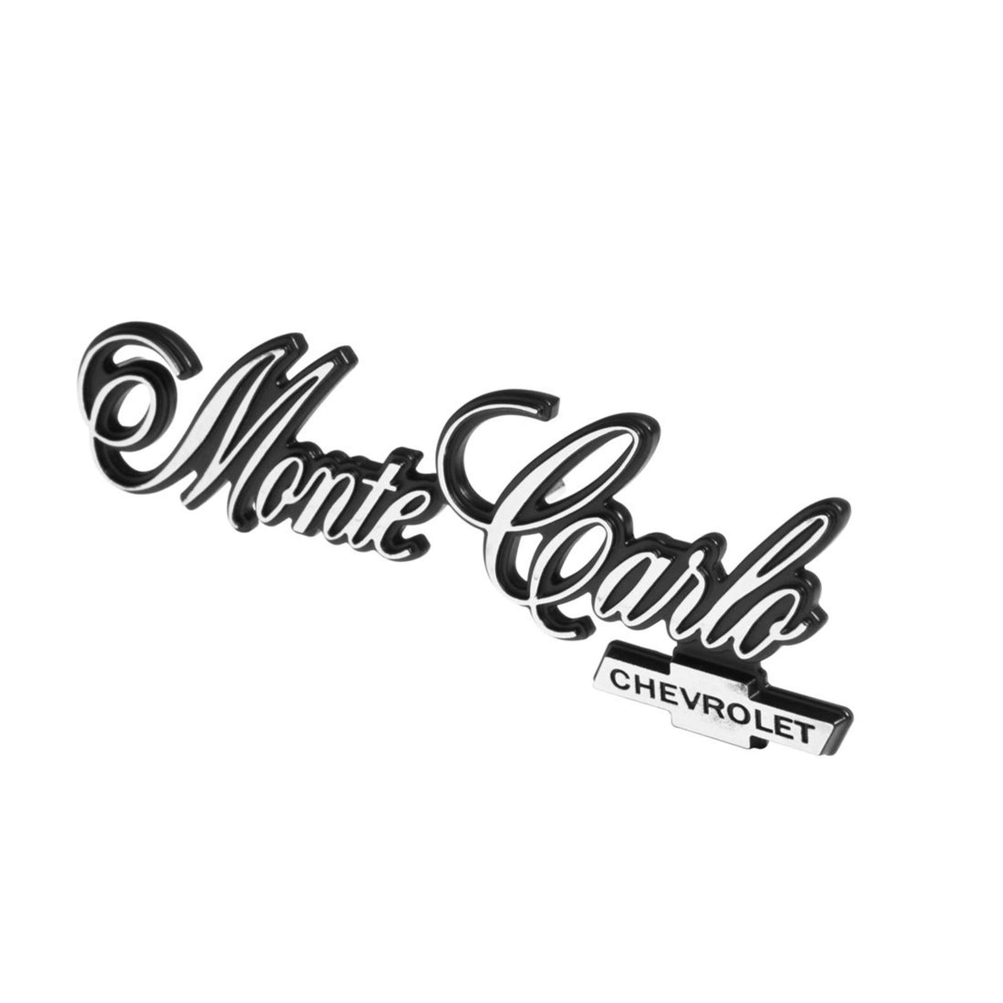1976-1977 Chevrolet Monte Carlo Rear Panel Emblem W/ Hardware | TNT ...