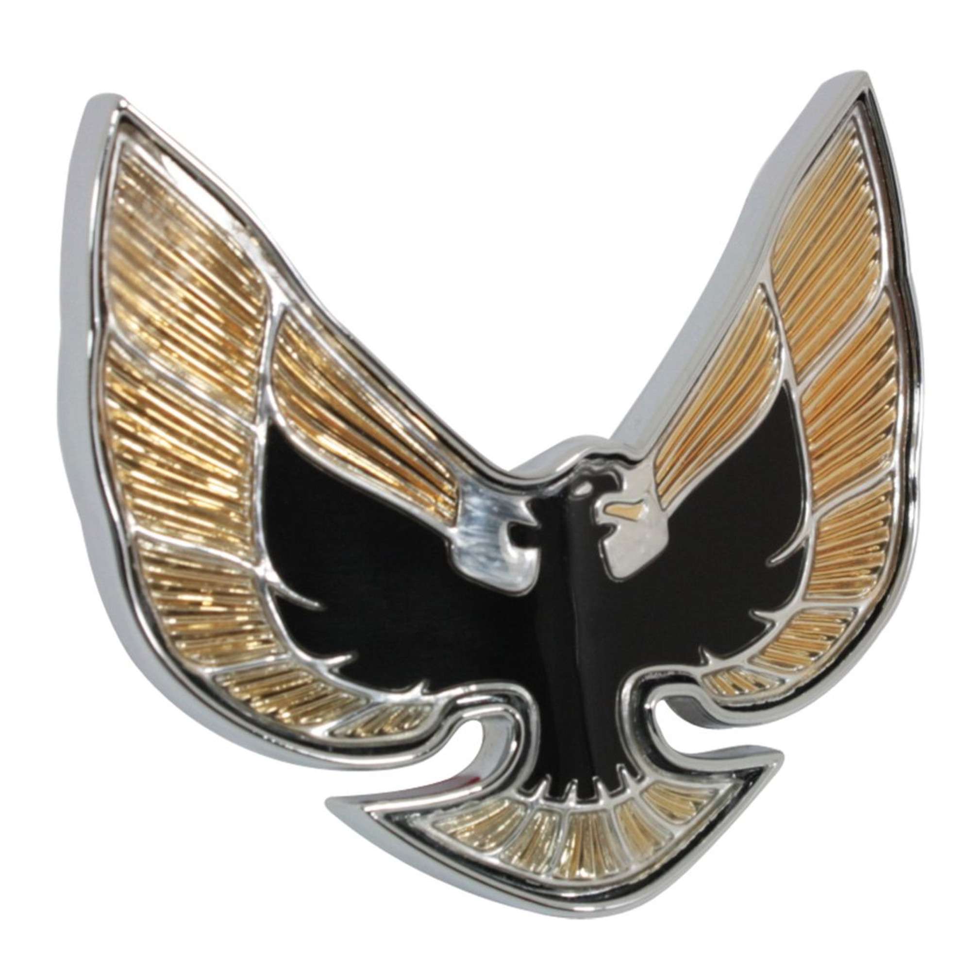 1974-1976 Pontiac Firebird Black & Gold Special Edition Front Emblem ...