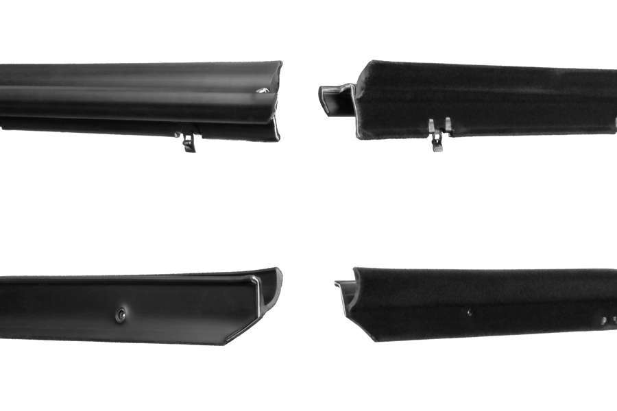 1982-1994 Chevrolet S10 & Blazer 2 Door Window Felt Kit 4 Piece | TNT ...