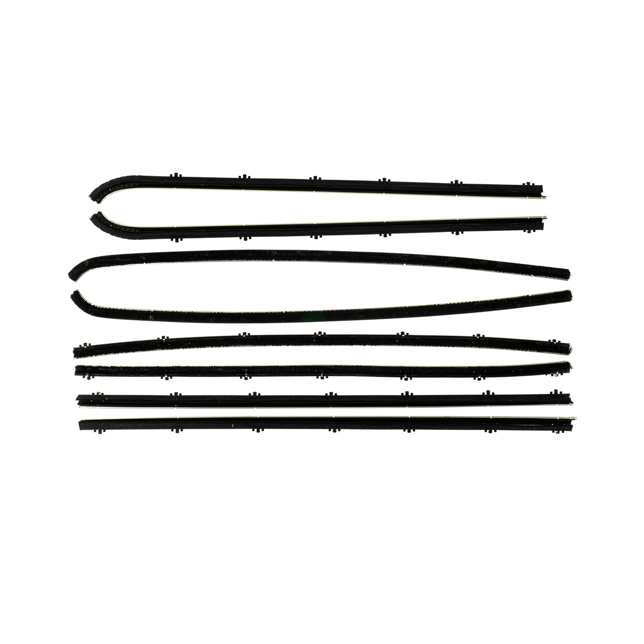 1968-1970 Plymouth Roadrunner & GTX Window Felt Kit Replacement Style ...